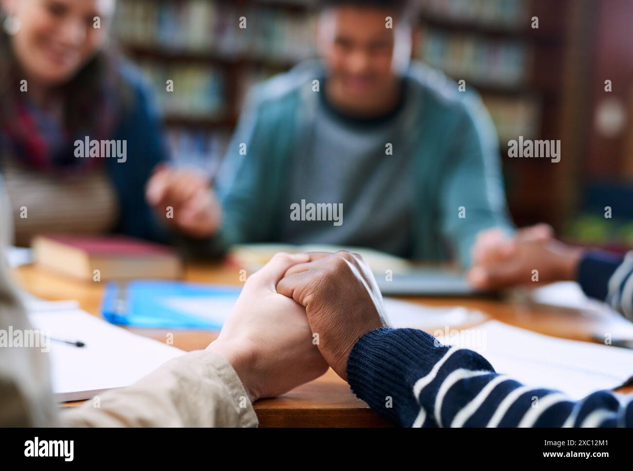Prayer at school hi-res stock photography and images - Alamy