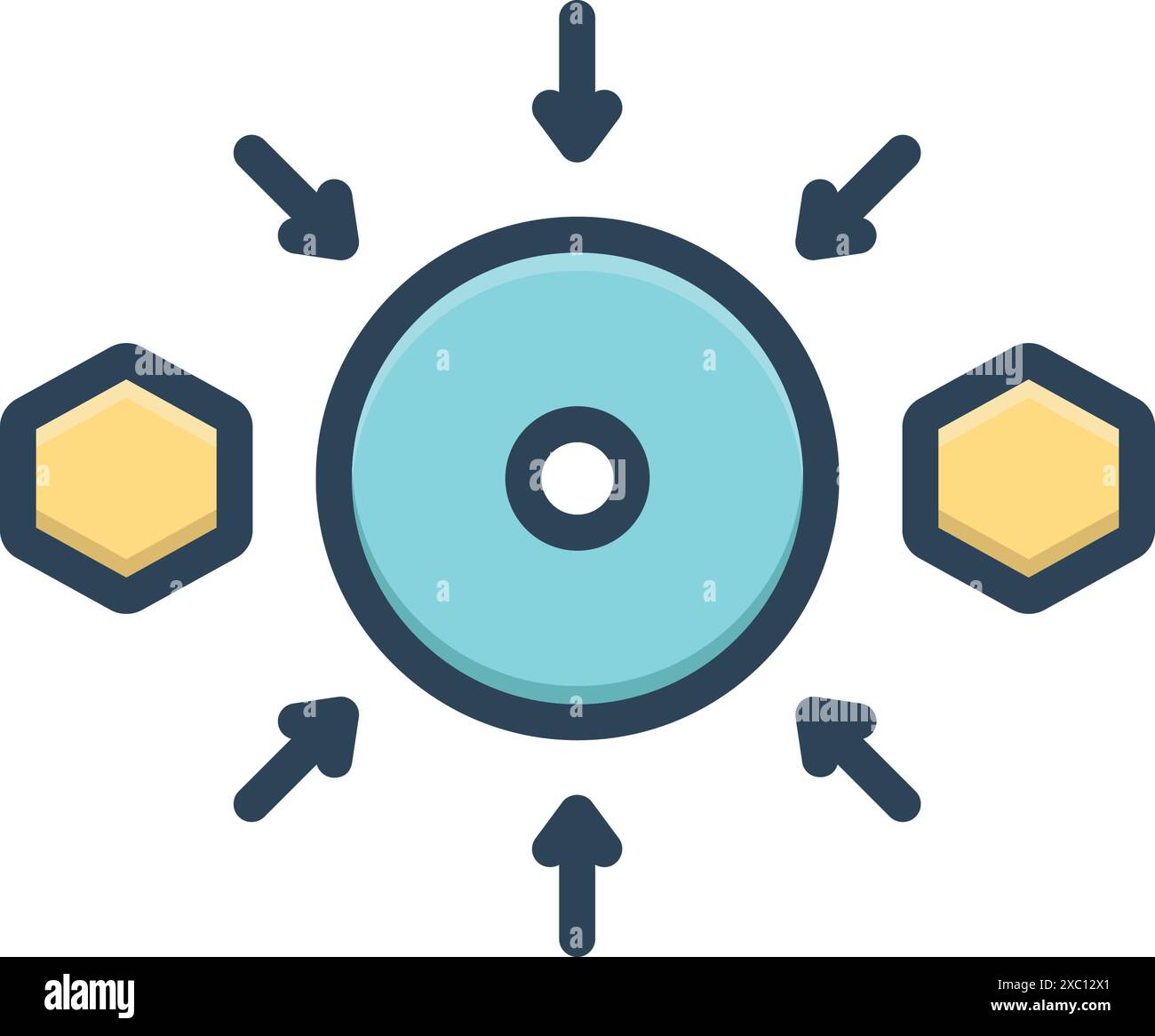 Middle mid Stock Vector Images - Alamy