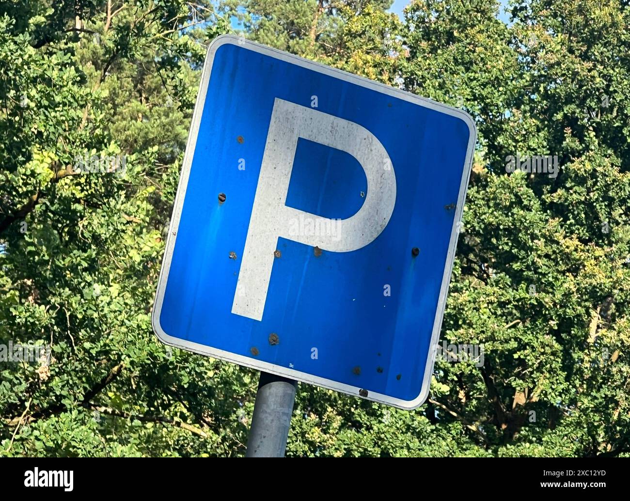Verkehrszeichen Parkplatz *** Traffic sign parking lot Copyright ...
