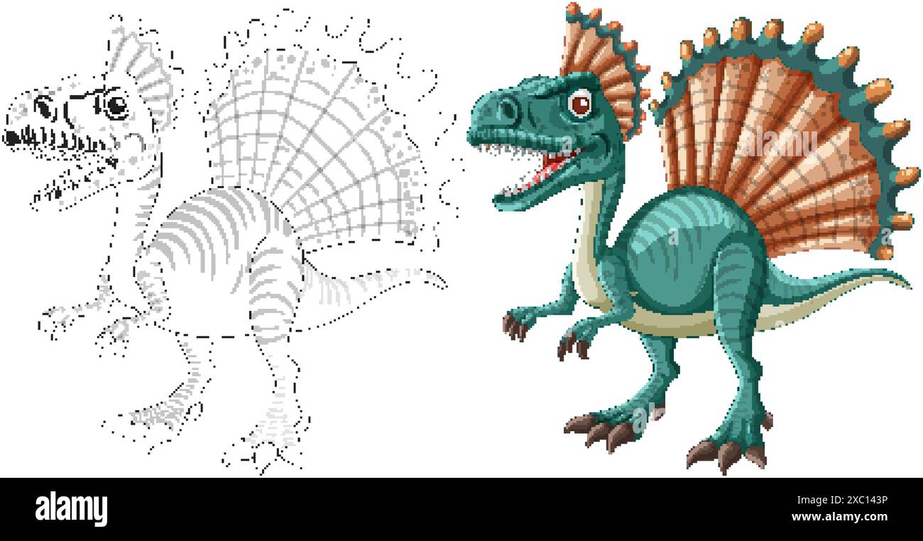 Vibrant reptile species Stock Vector Images - Alamy