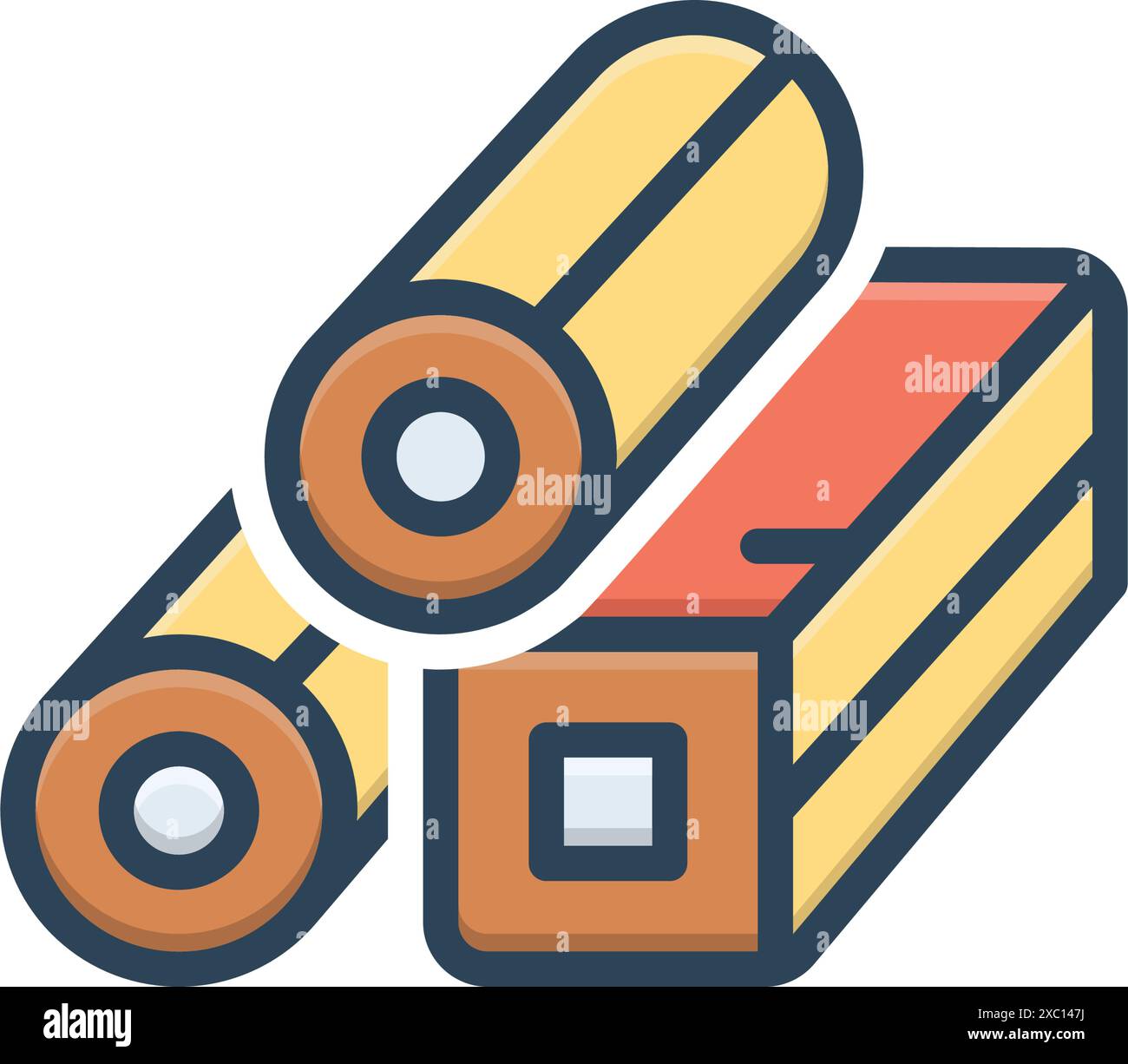 Roll of steel Stock Vector Images - Alamy