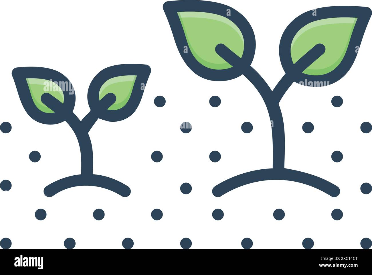 Spreading and growing Stock Vector Images - Alamy