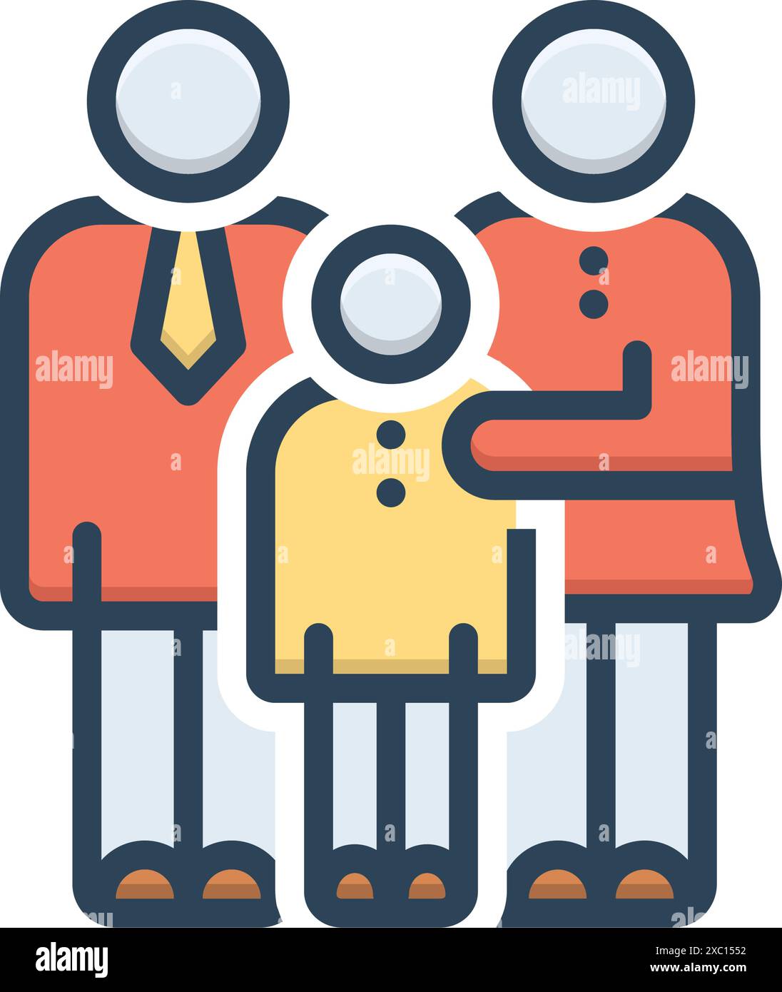 Kids parents Stock Vector Images - Alamy