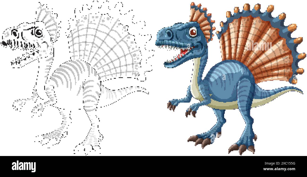 Detailed drawing features hi-res stock photography and images - Alamy