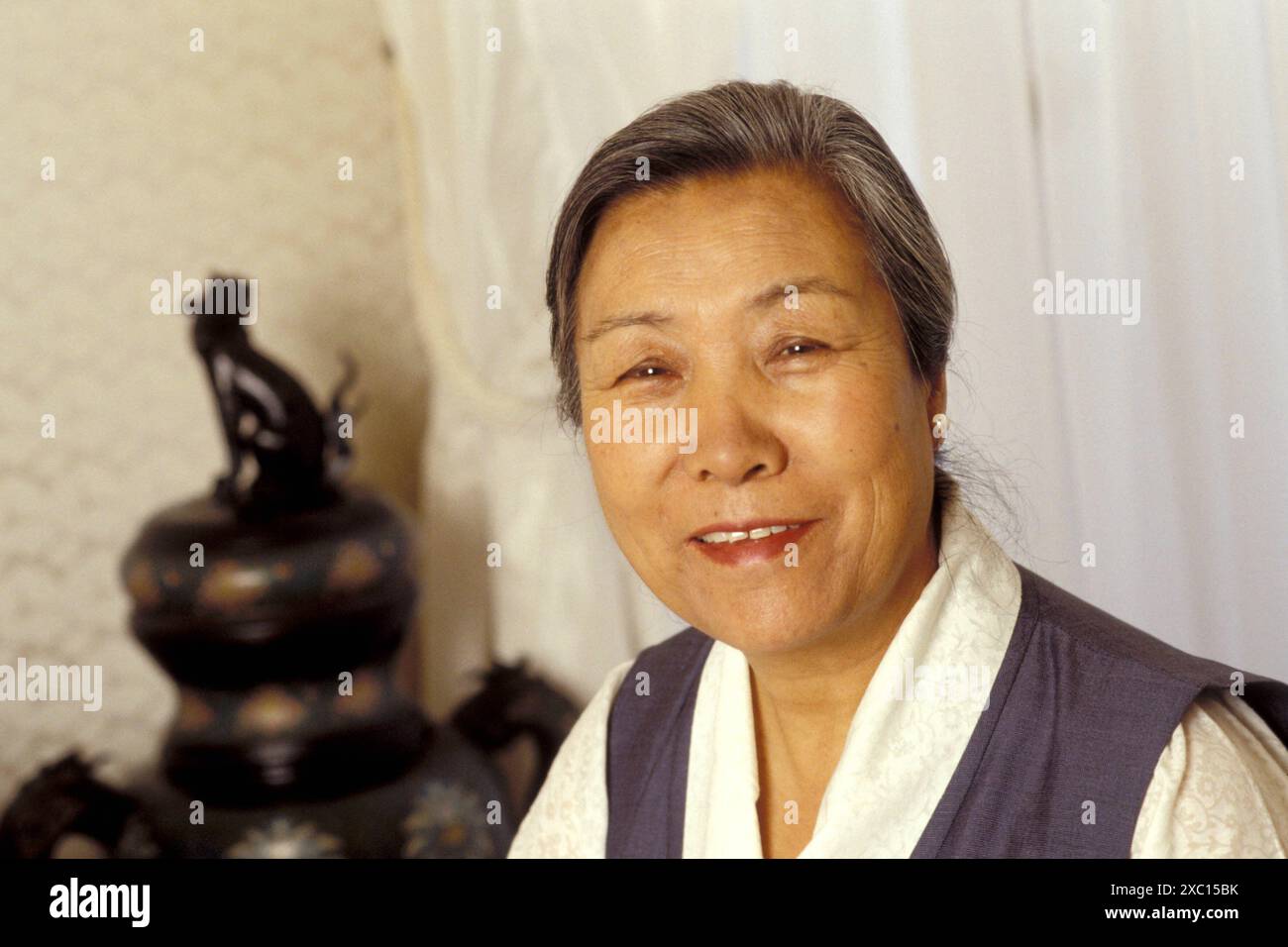 Jetsun PEMA - Date : 20010901 ©John Foley/Opale.photo Stock Photo - Alamy
