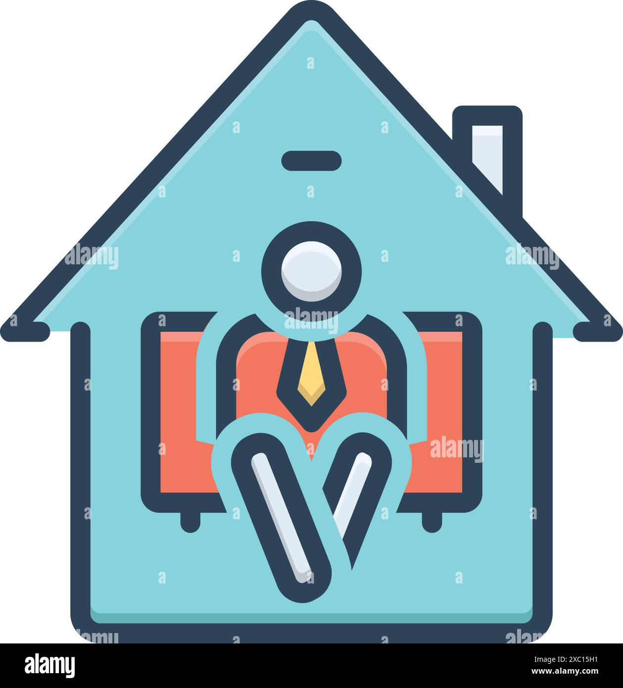 Icon for settle,transmigrate Stock Vector Image & Art - Alamy