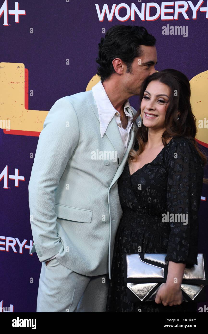 Los Angeles, California, USA 13th June 2024 Actor Danny Pino and wife ...