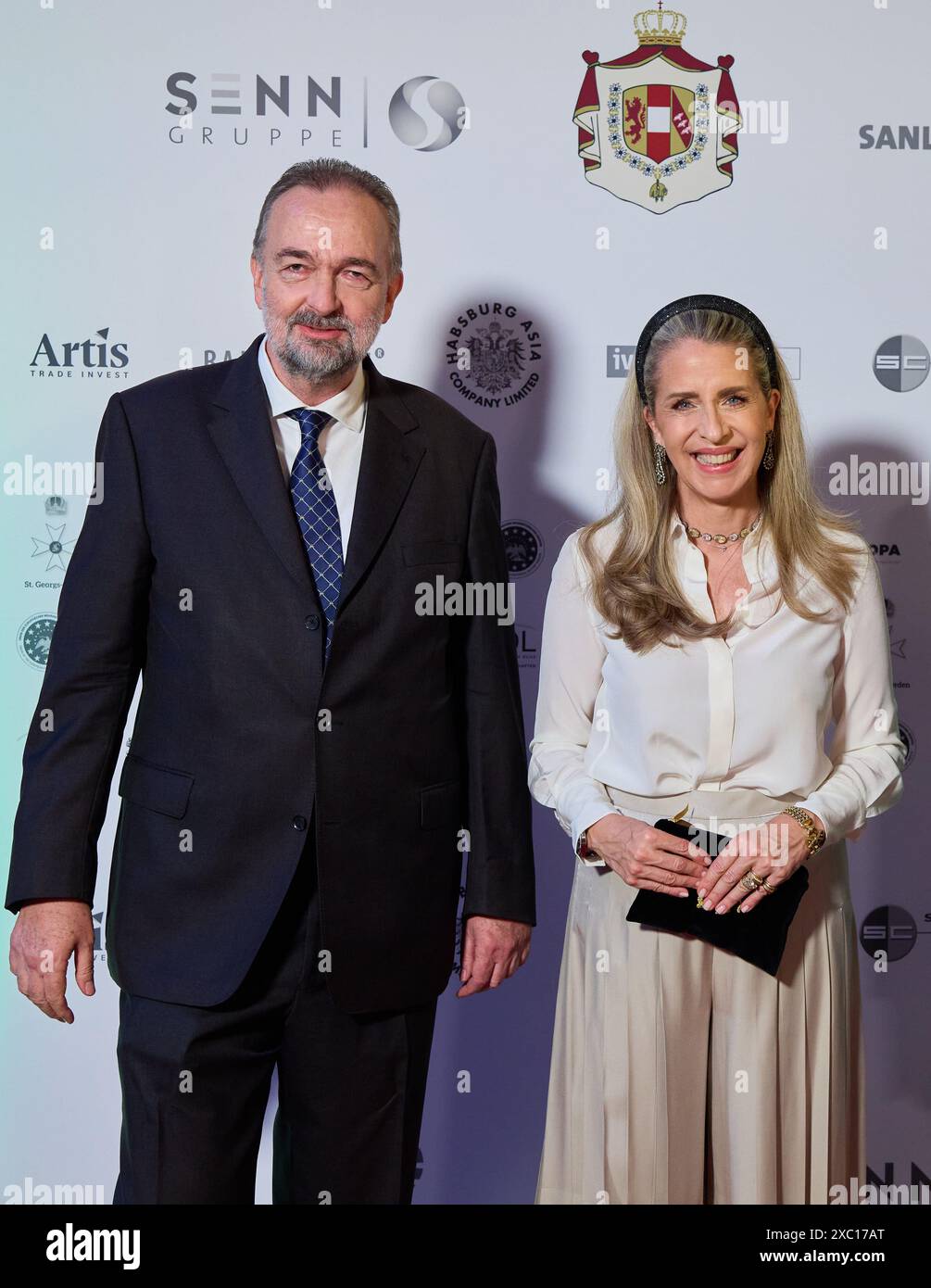 Palais Ferstel Vienna, Austria, on June 14, 2024. 750 years of the ...