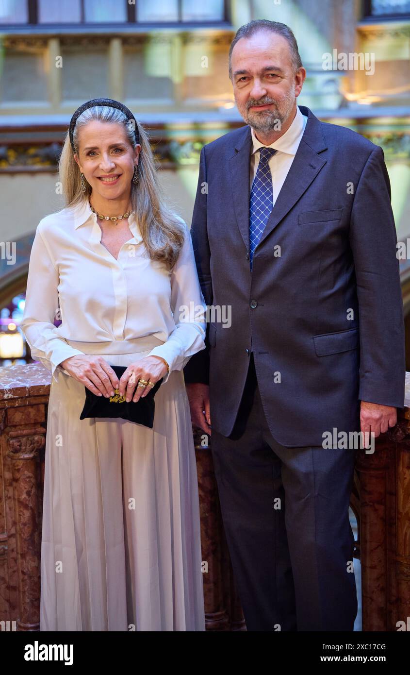 Palais Ferstel Vienna, Austria, on June 14, 2024. 750 years of the Habsburgs - Festival at ...