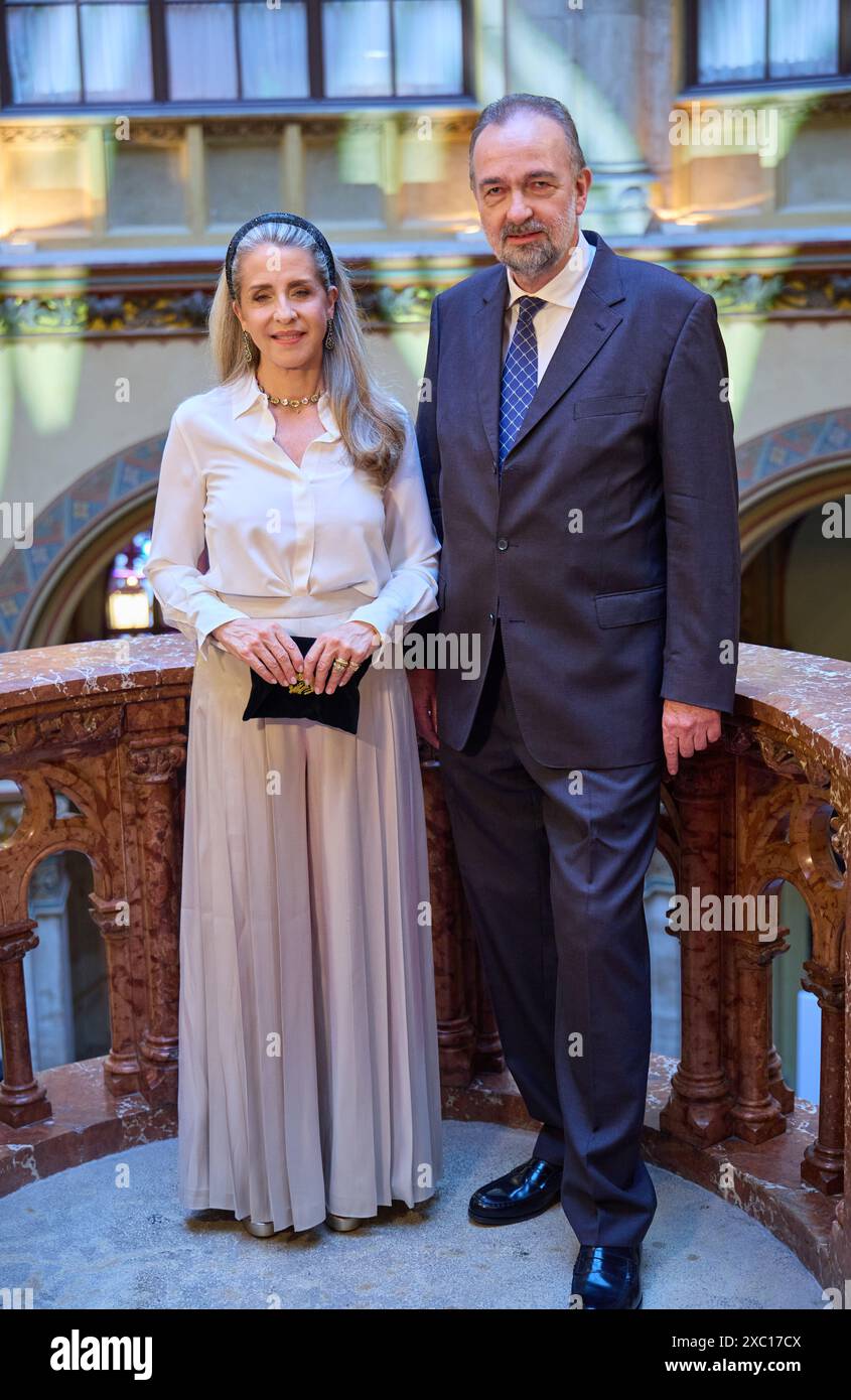 Palais Ferstel Vienna, Austria, on June 14, 2024. 750 years of the ...