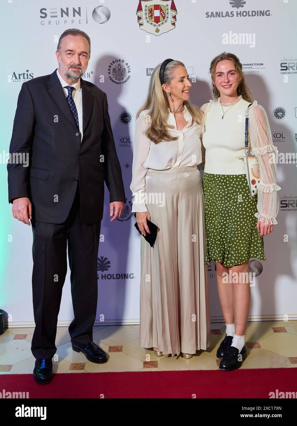 Palais Ferstel Vienna, Austria, on June 14, 2024. 750 years of the ...