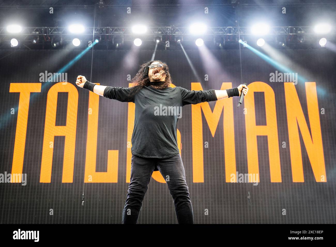 Solvesborg, Sweden. 05th, June 2024. The Swedish rock band Talisman ...