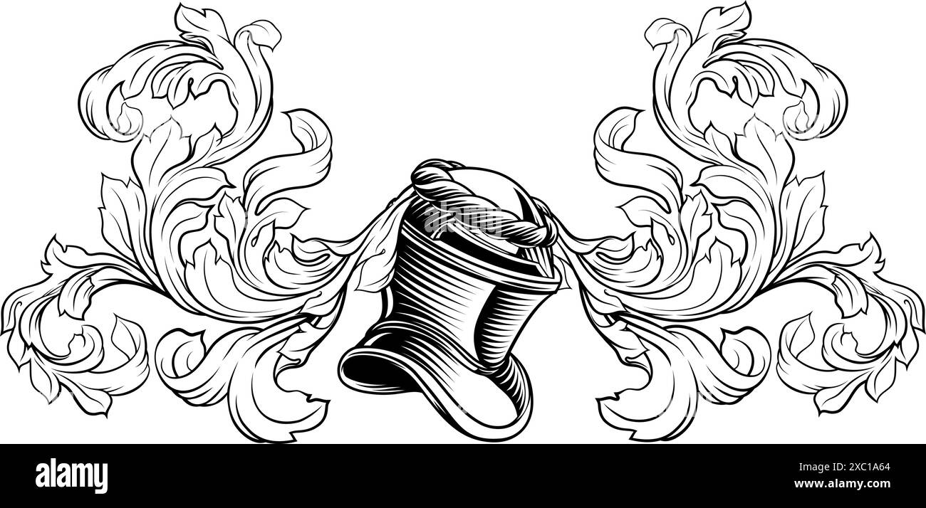 Coat of Arms Crest Knight Helmet Heraldry Design Stock Vector Image ...