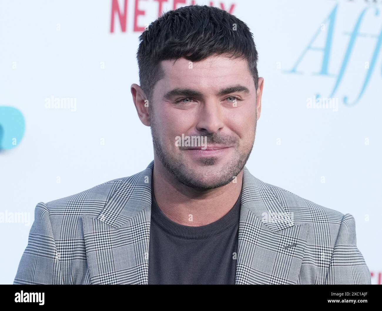 Los Angeles, USA. 13th June, 2024. Zac Efron arrives at the Netflix's A ...