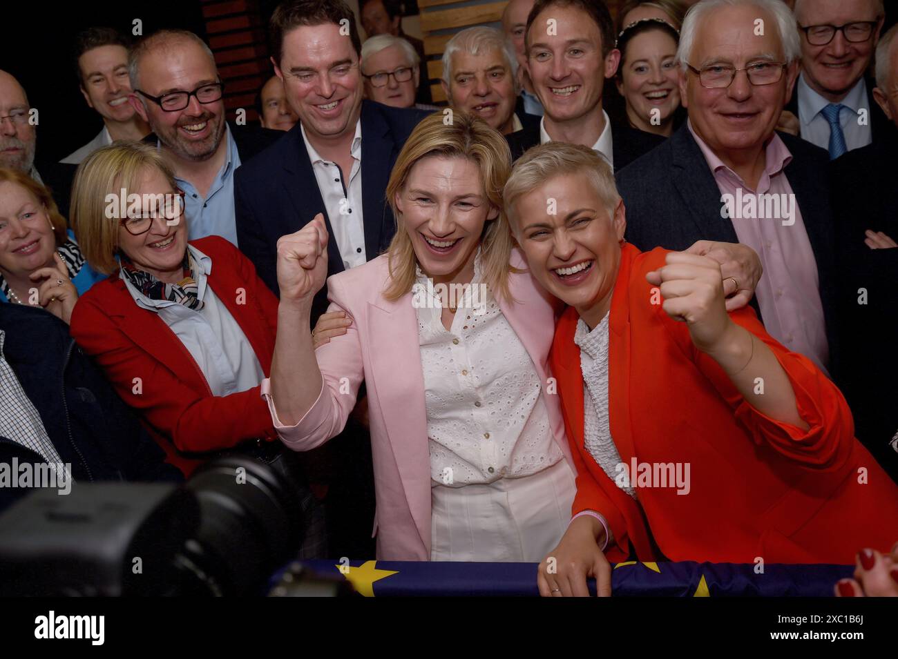 Fine Gael European Election candidates Maria Walsh (right) and Nina ...