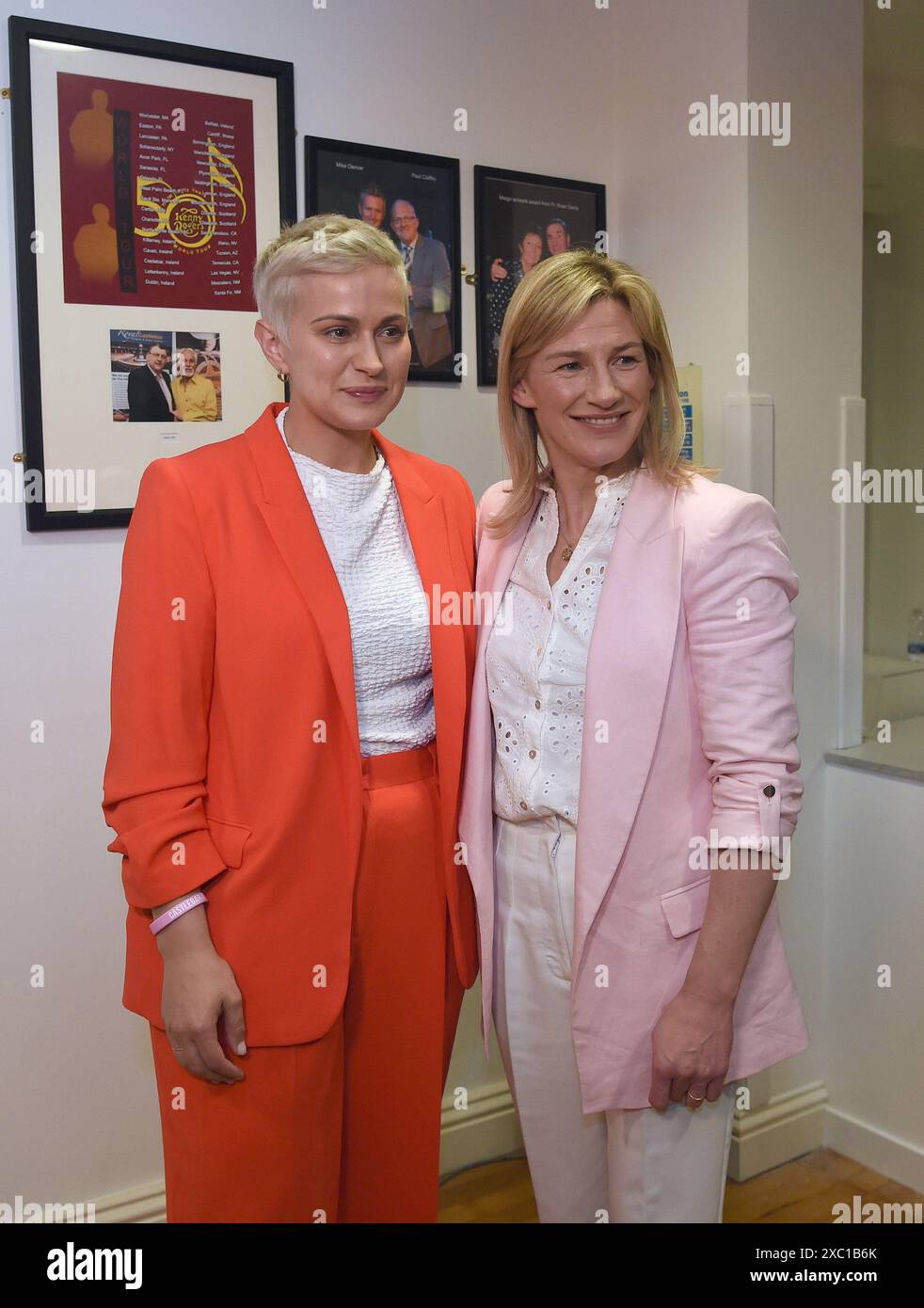 Fine Gael European Election candidates Maria Walsh (left) and Nina ...