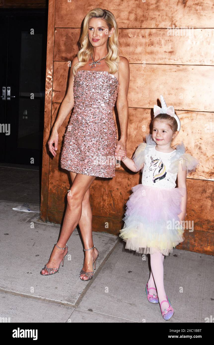 Please hide child's face prior to the publication - Nicky Hilton and ...
