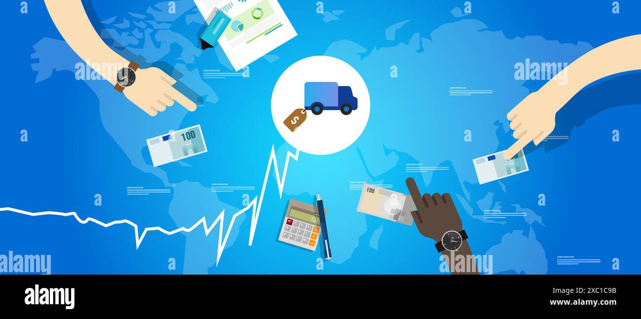 Transportation cargo truck price cost of delivery logistics increase ...