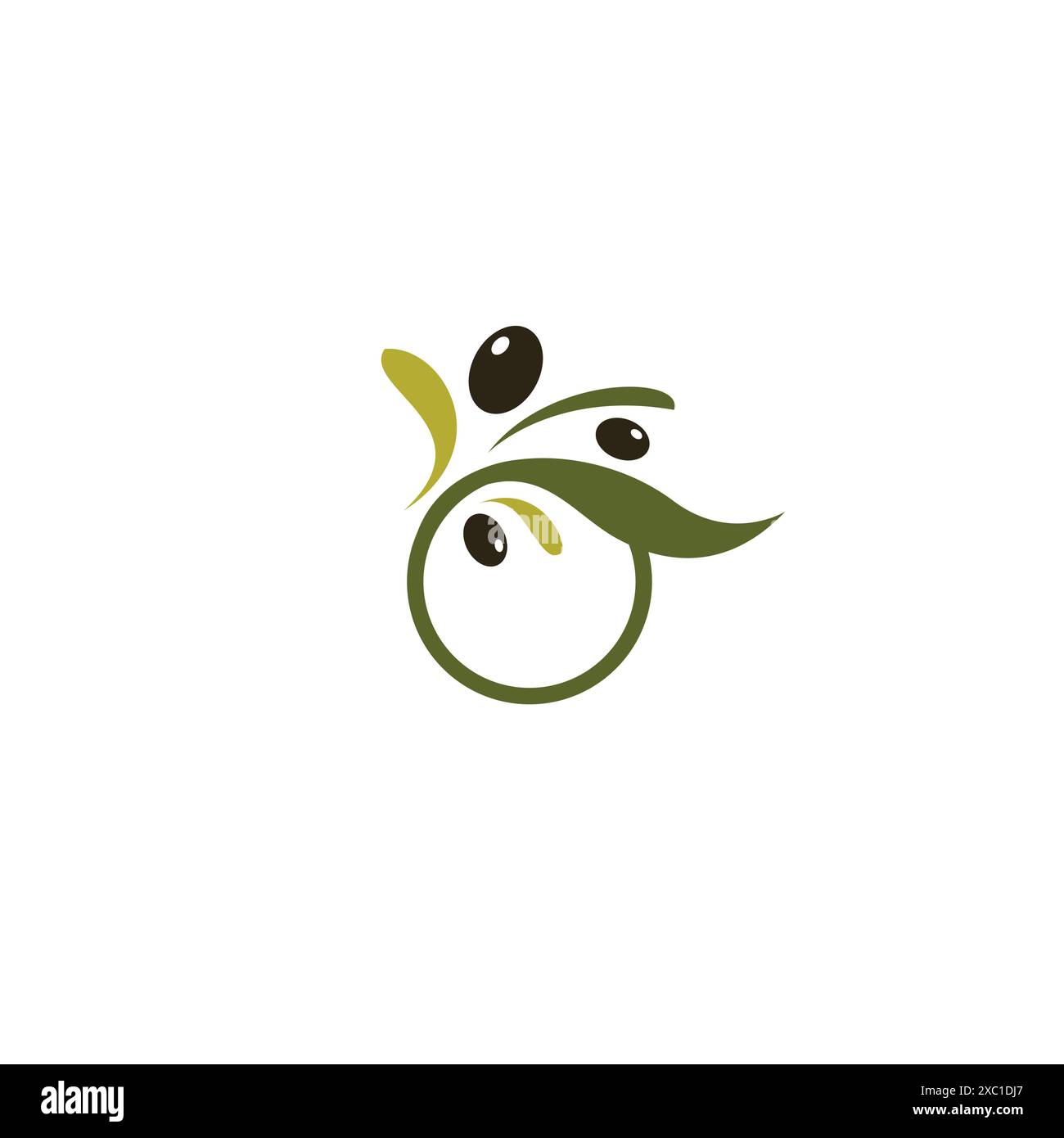 Olive Logo Vector Illustration. Olive Oil Vector Stock Vector Image ...