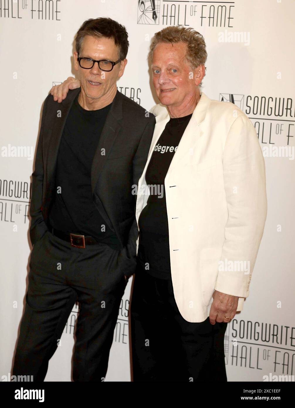 June 13, 2024, New York, New York, USA: Musicians KEVIN BACON and ...