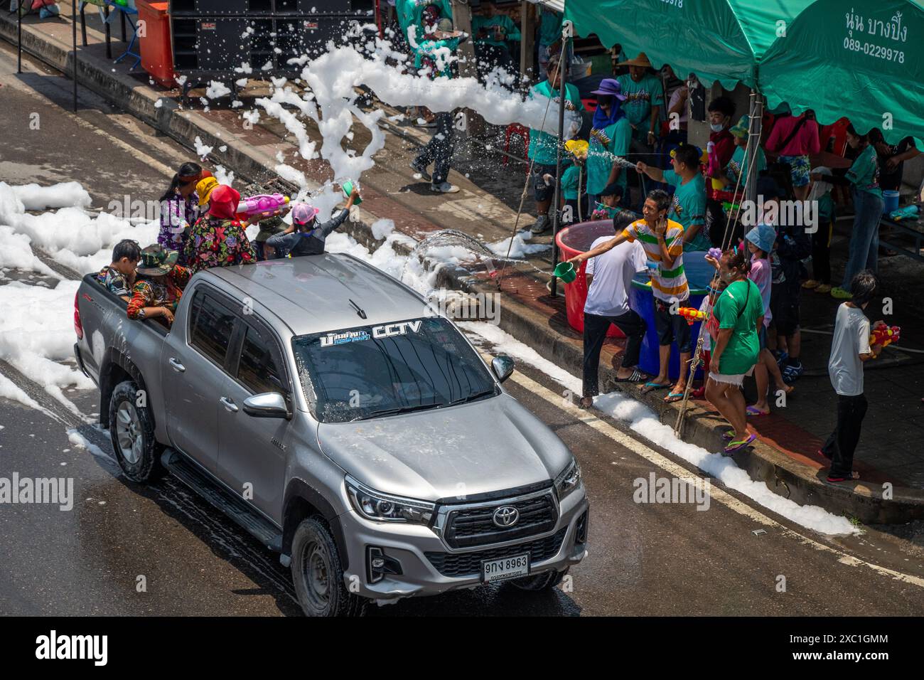 Songkran Festival, Thailand ,Samut Sakhon Stock Photo - Alamy