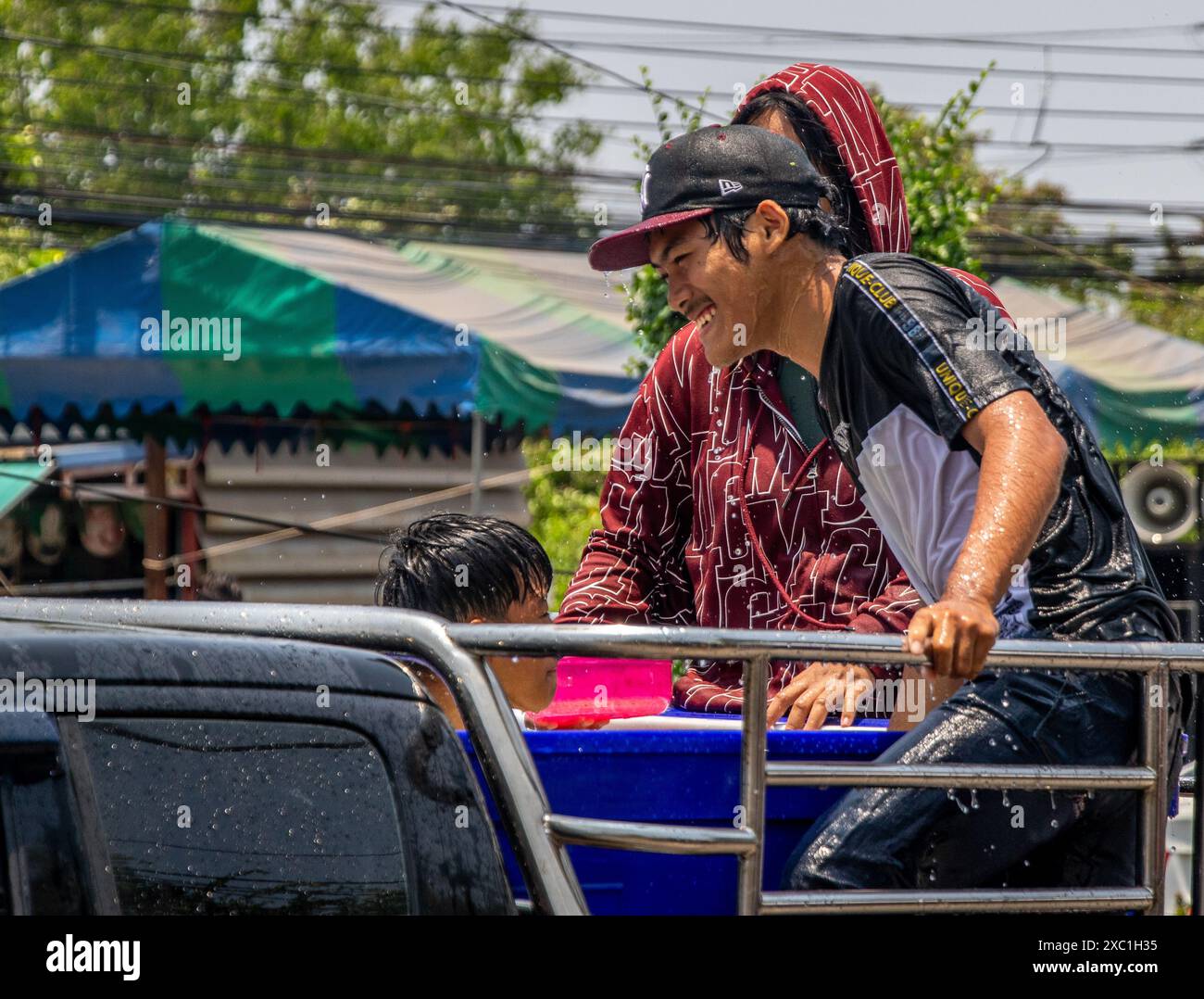 Songkran festival thailand samut hi-res stock photography and images - Alamy