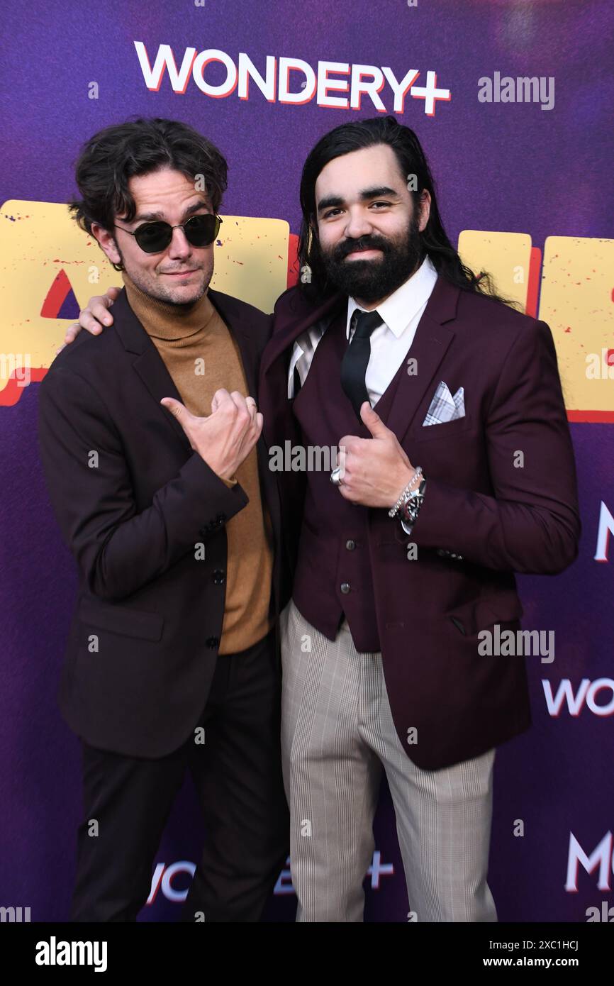 Los Angeles, California, USA 13th June 2024 Gerald Fillmore and Michael ...
