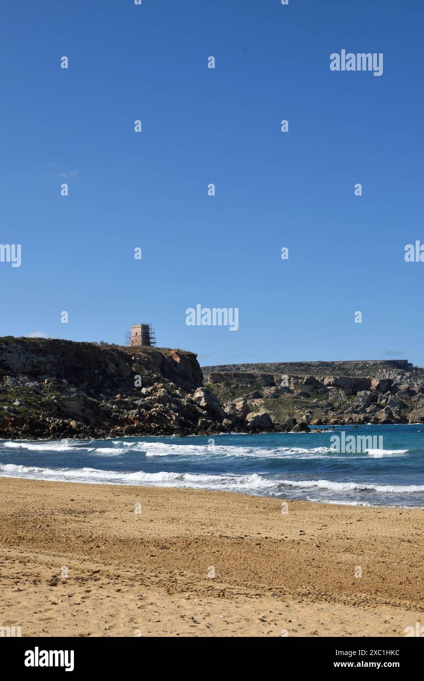 Goldenbay malta hi-res stock photography and images - Alamy