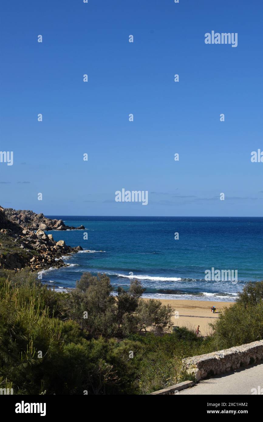 Goldenbay malta hi-res stock photography and images - Alamy