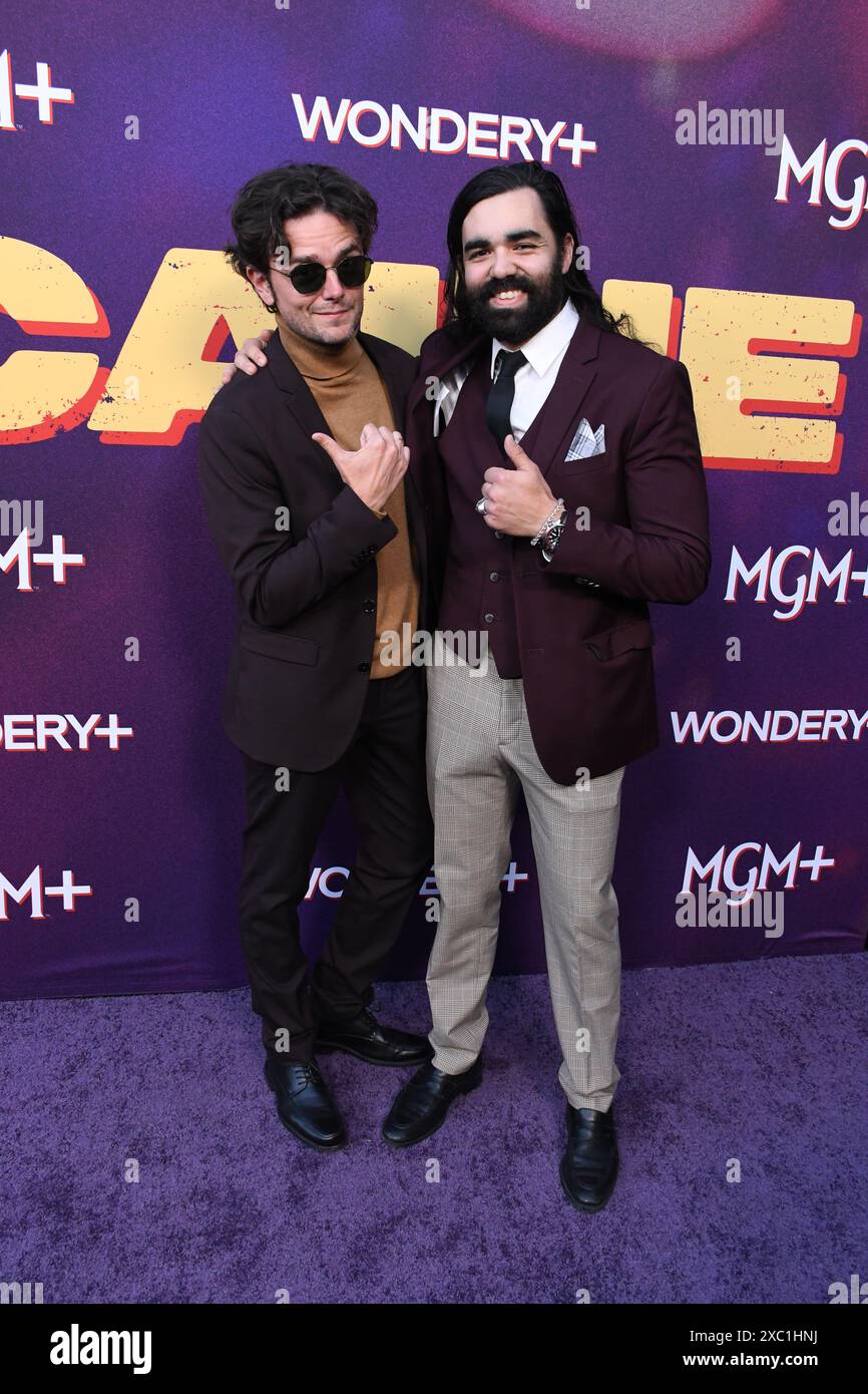 Los Angeles, California, USA 13th June 2024 Gerald Fillmore and Michael ...