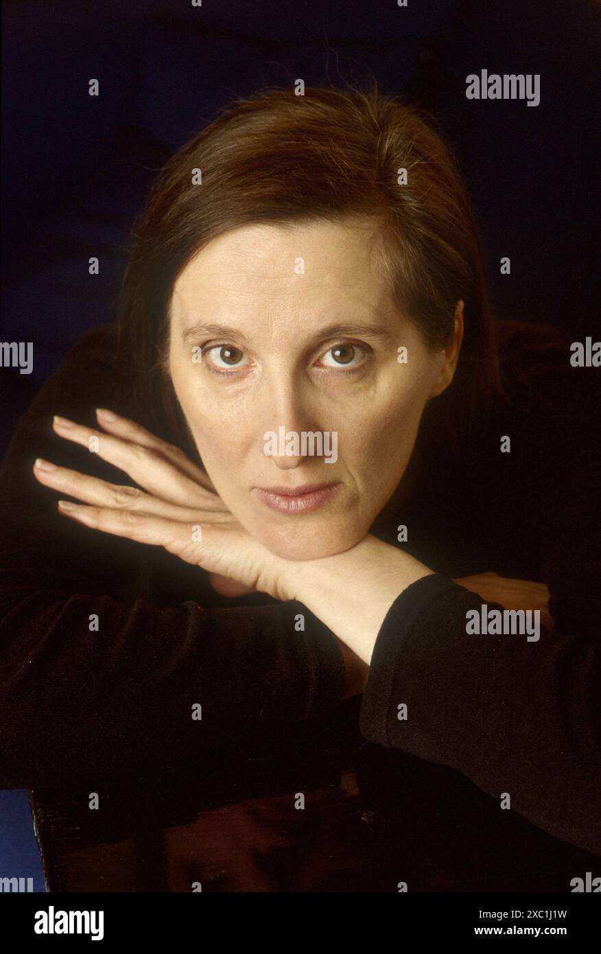 Eva ALMASSY - Date : 20010101 ©John Foley/Opale.photo Stock Photo - Alamy