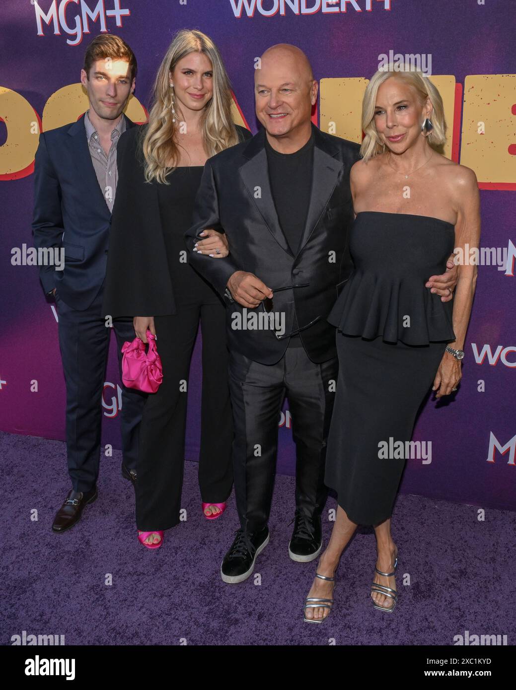 June 13, 2024, Hollywood, California, USA: Michael Chiklis and Michelle ...