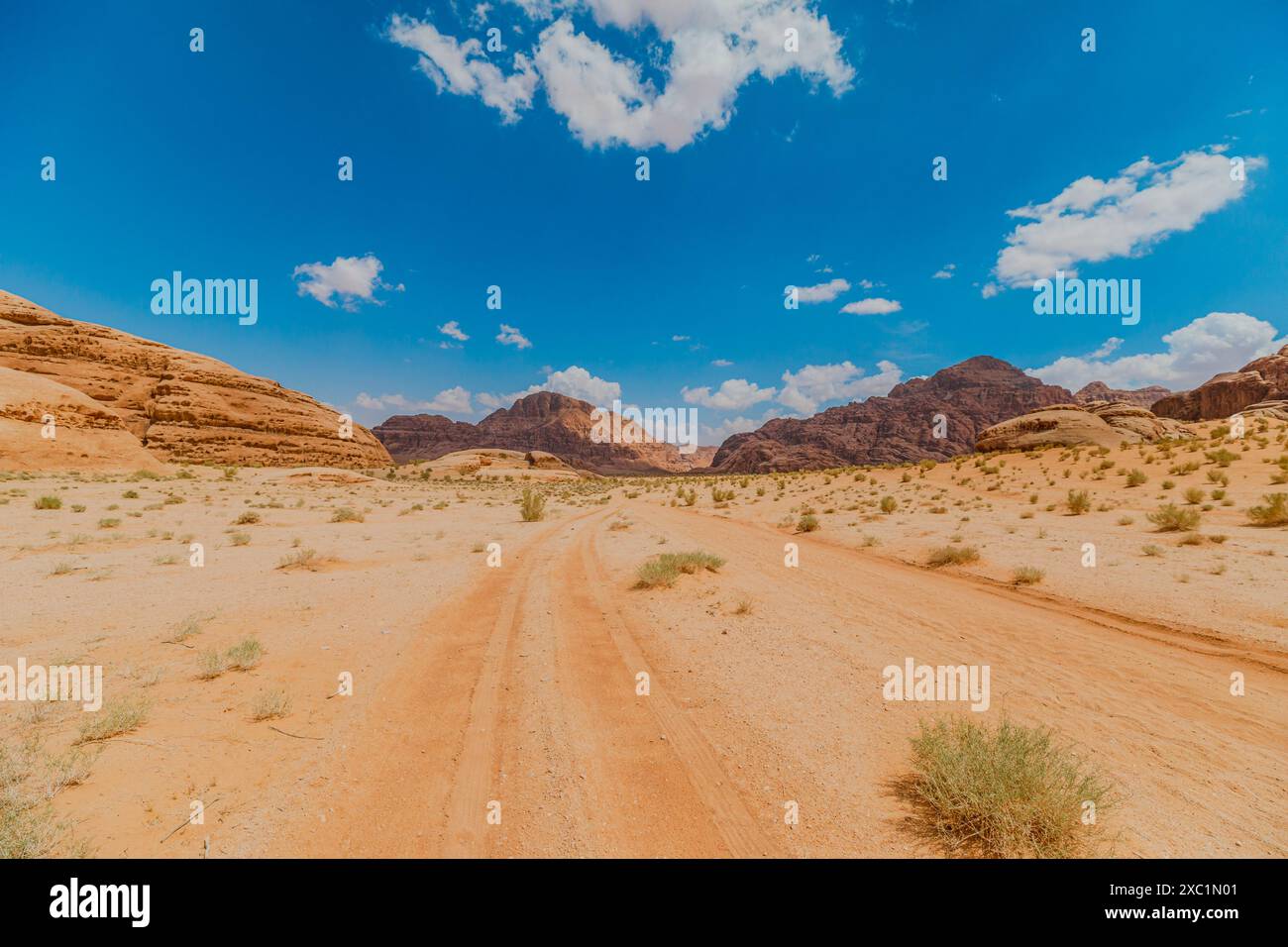 Explore the stunning and majestic Wadi Rum landscape in Jordan, a ...