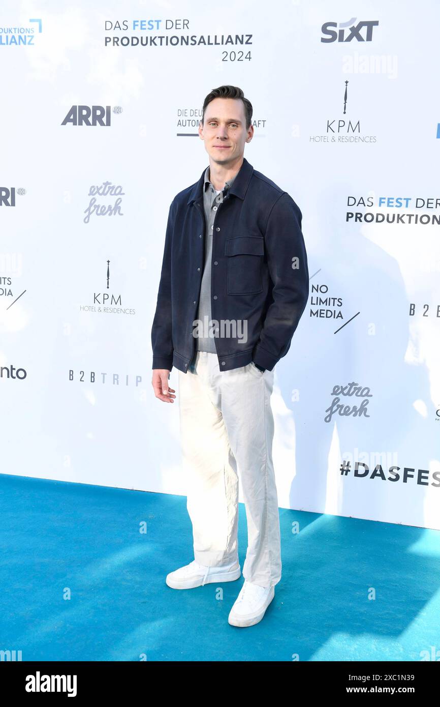 Rick Okon bei dem FEST DER PRODUKTIONSALLIANZ in Berlin 13.06.2024 ...