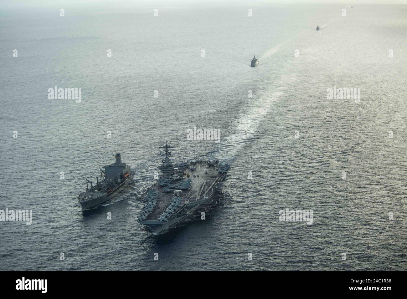 SOUTH CHINA SEA (June 6, 2024) The Nimitz-class aircraft carrier USS Theodore Roosevelt (CVN 71 ...