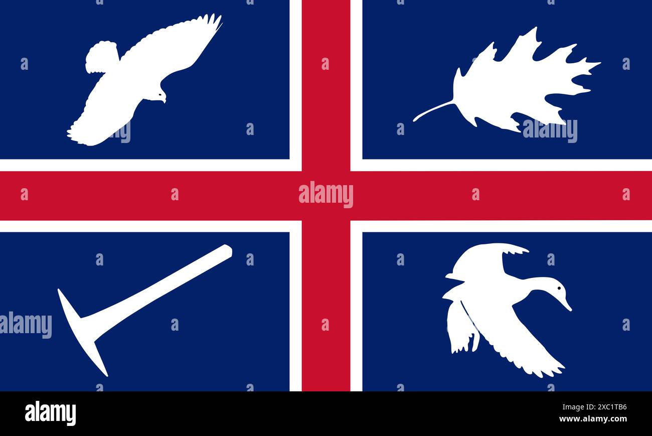 Wroxton flag hi-res stock photography and images - Alamy