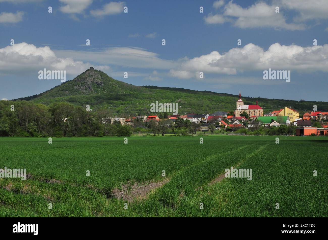 Kost'al Hill and Trebenice , May 2nd, 2024 (CTK Photo/Martin Hurin ...