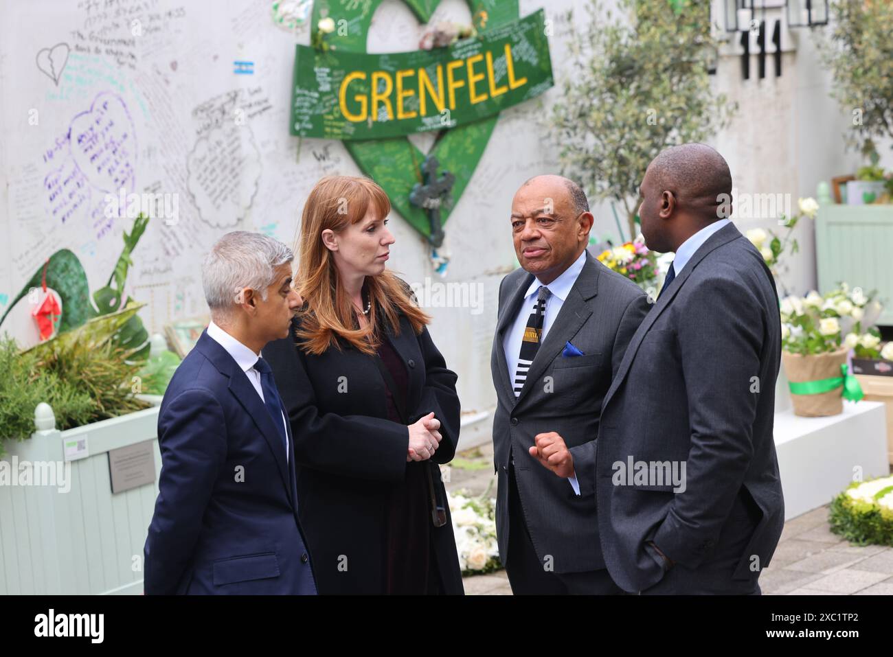 London, UK. 14th June, 2024. Deputy Labour Leader, Angela Rayner ...
