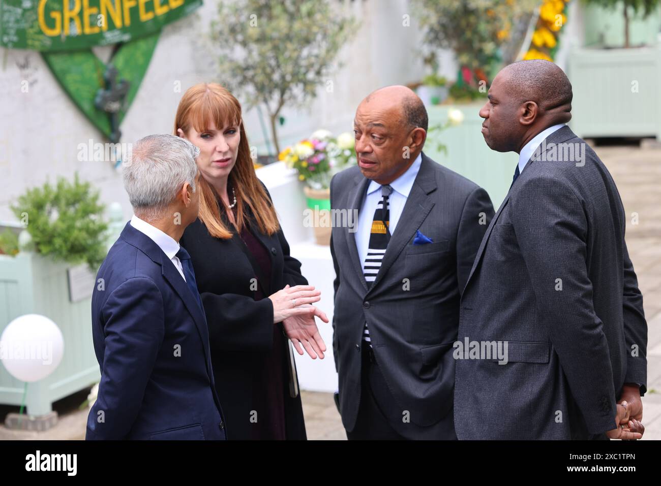 London, UK. 14th June, 2024. Deputy Labour Leader, Angela Rayner ...