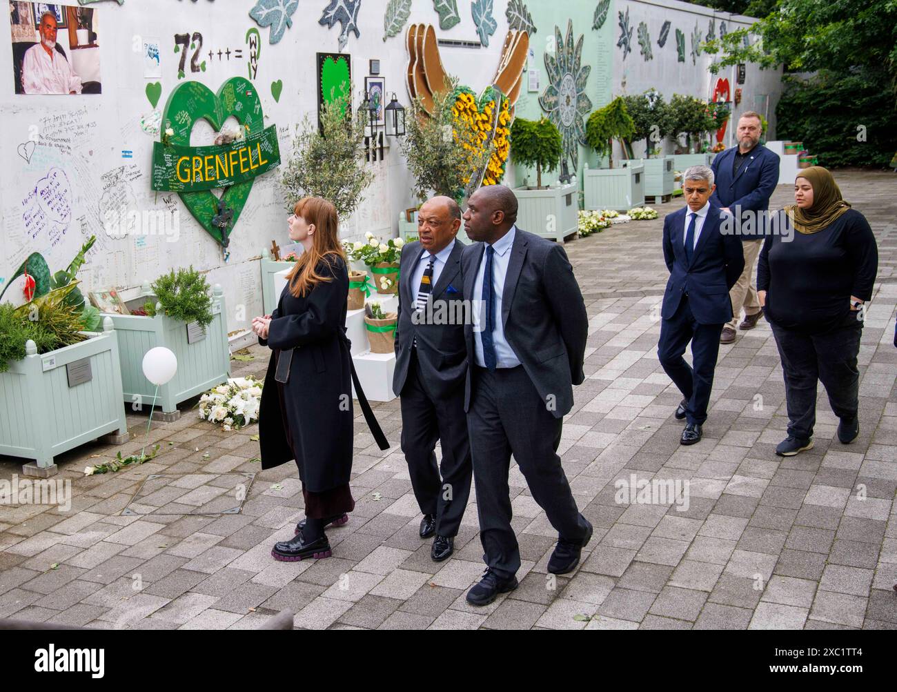 London, UK. 14th June, 2024. Deputy Labour Leader, Angela Rayner ...