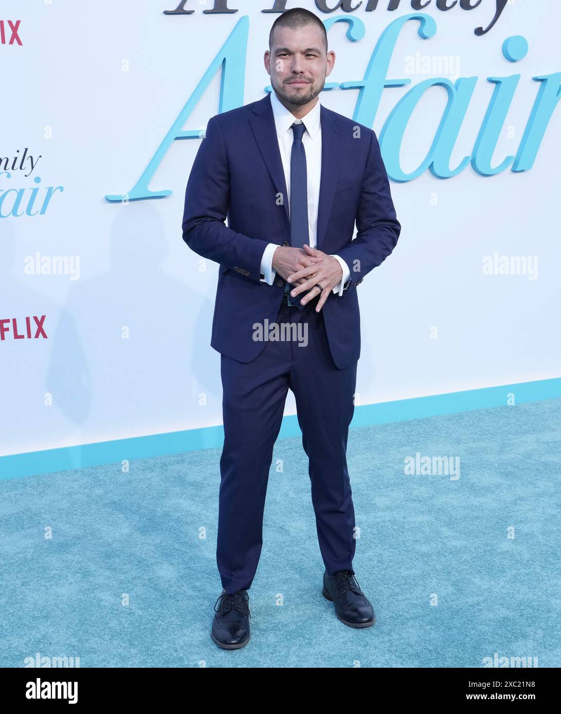 Wes Jetton arrives at the Netflix’s A FAMILY AFFAIR World Premiere held ...