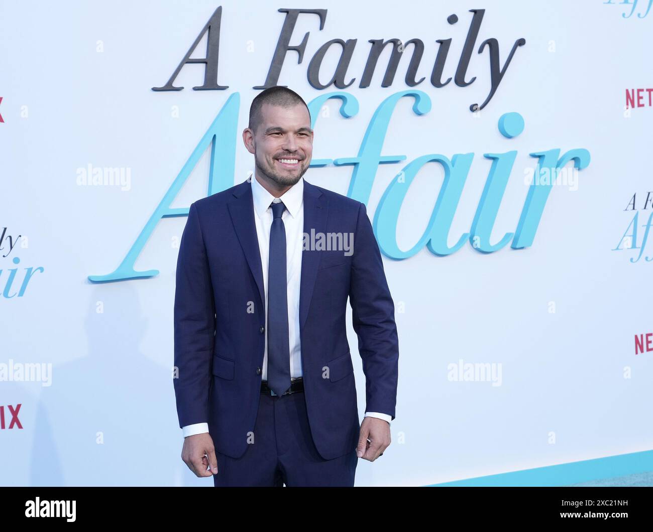 Wes Jetton arrives at the Netflix’s A FAMILY AFFAIR World Premiere held ...