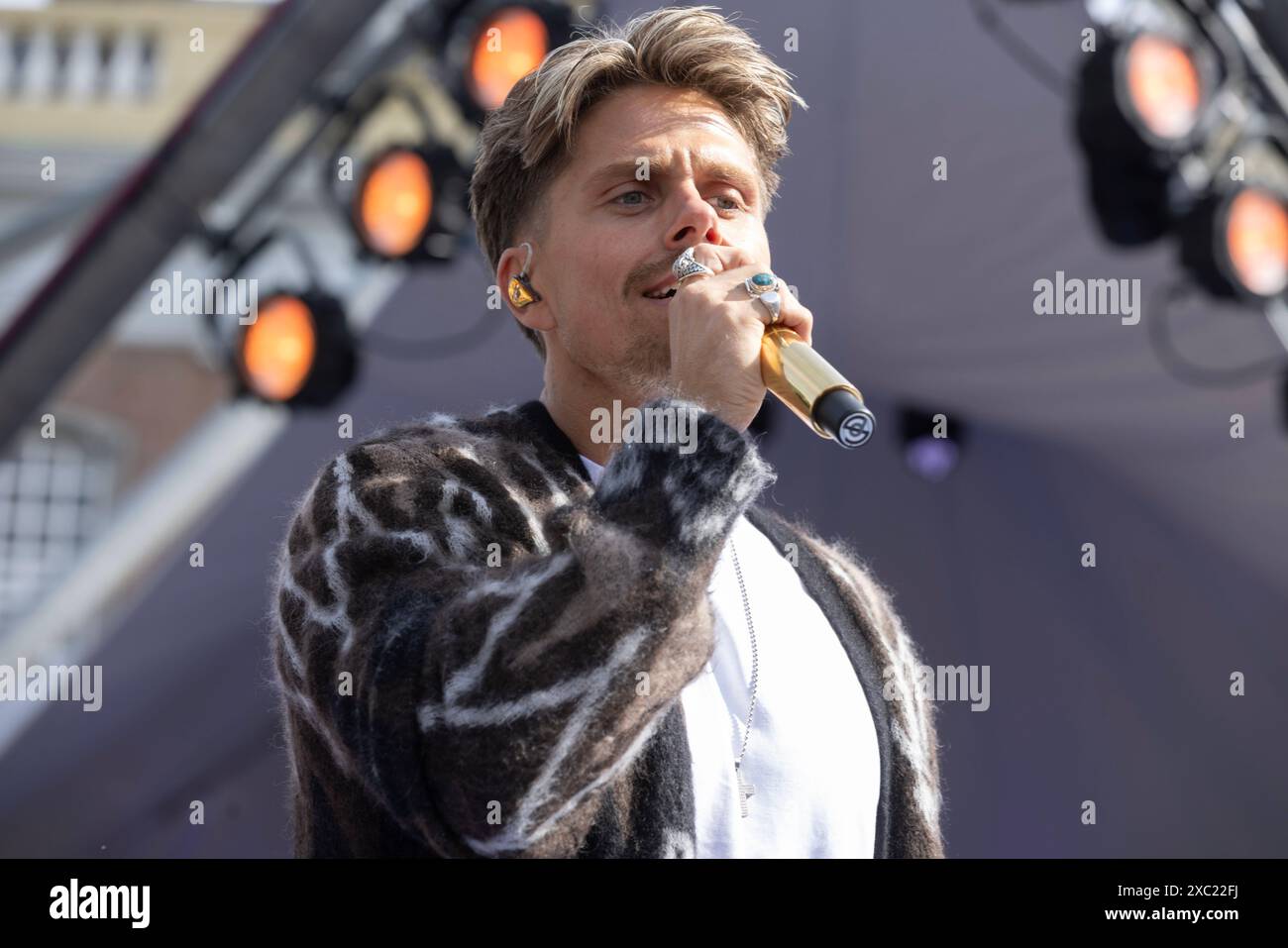 2024 06-12 AVRO TROS Muziekfeest GOES, NETHERLANDS - JUNE 12: Andre ...