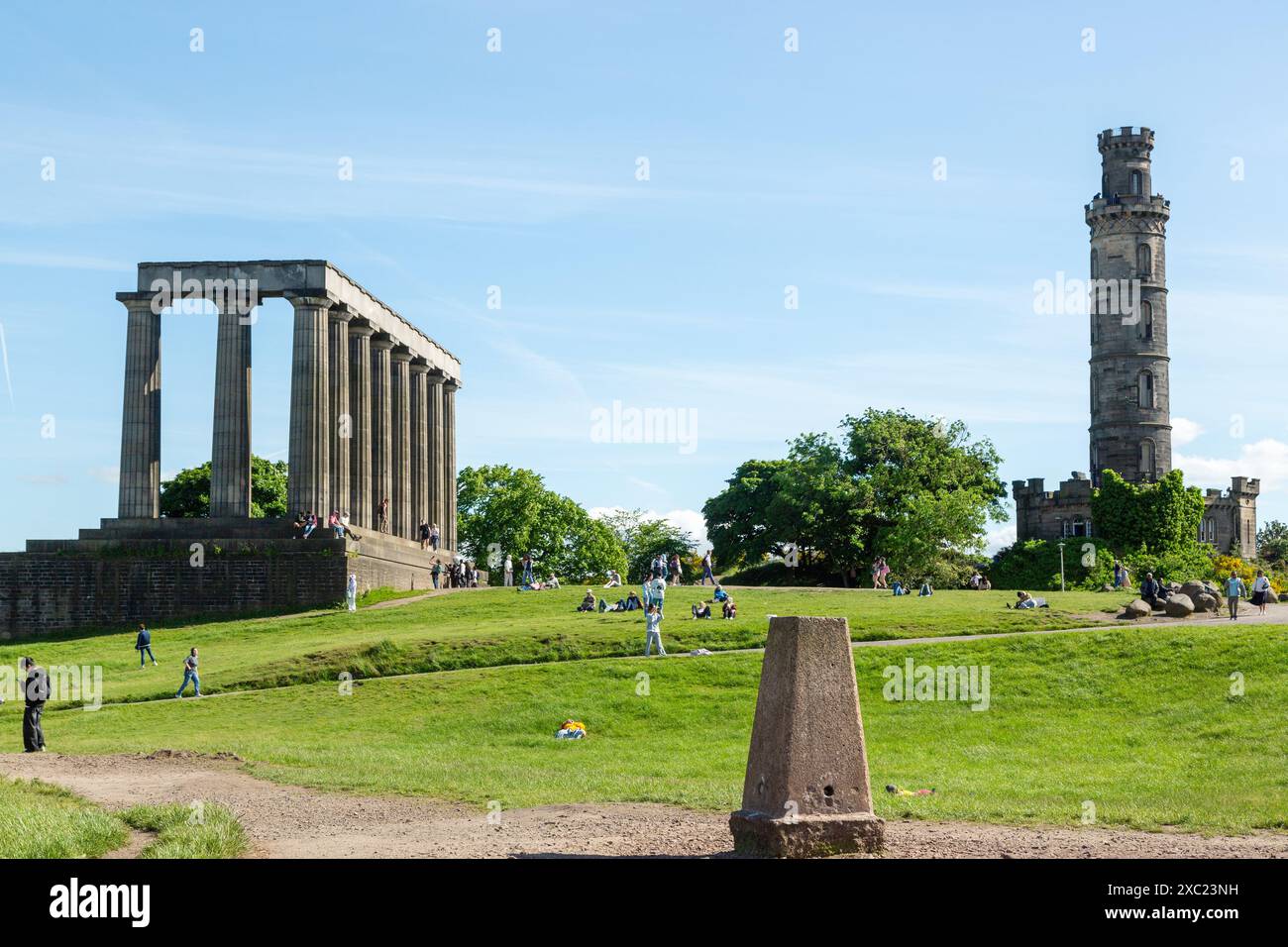 Calton hill tourism hi-res stock photography and images - Alamy