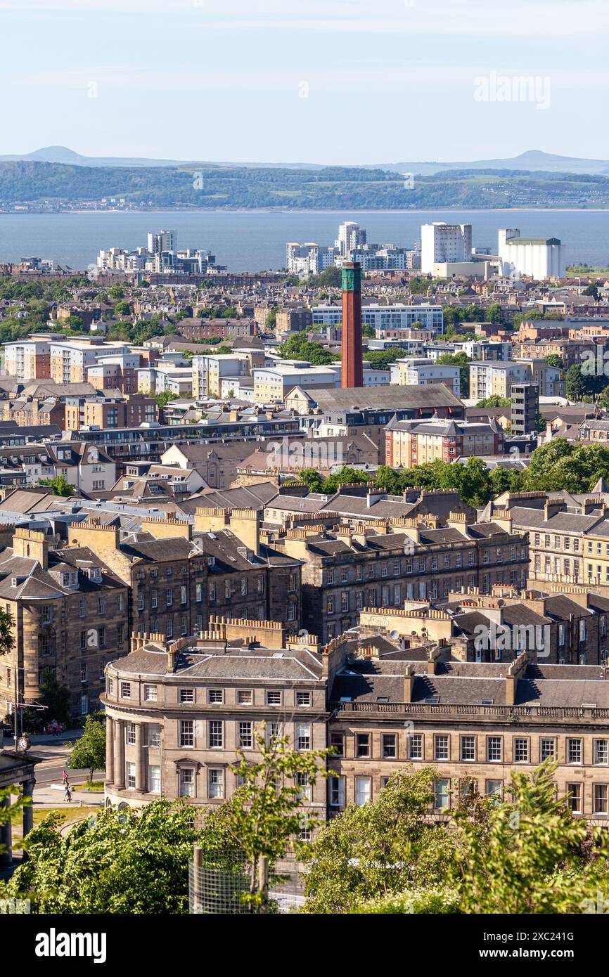 Leith from calton hill hi-res stock photography and images - Alamy