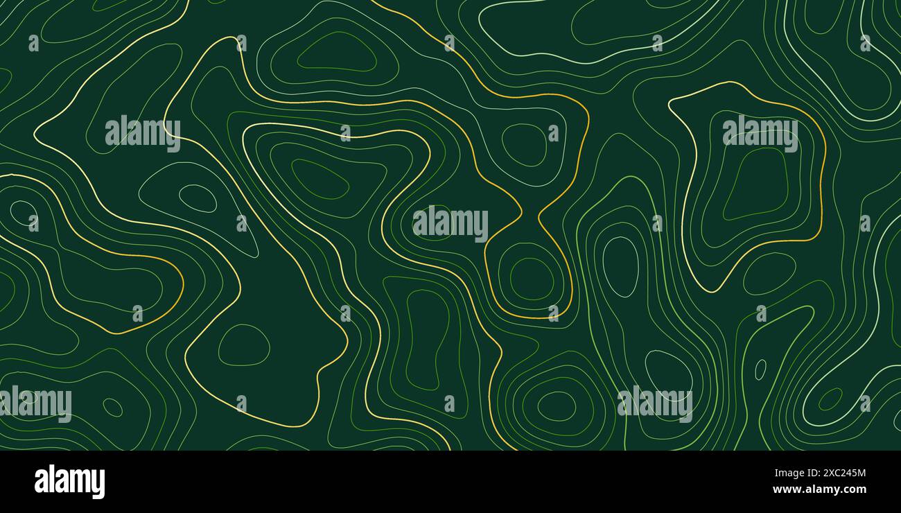 Abstract banner with a topography map design Stock Vector Image & Art ...