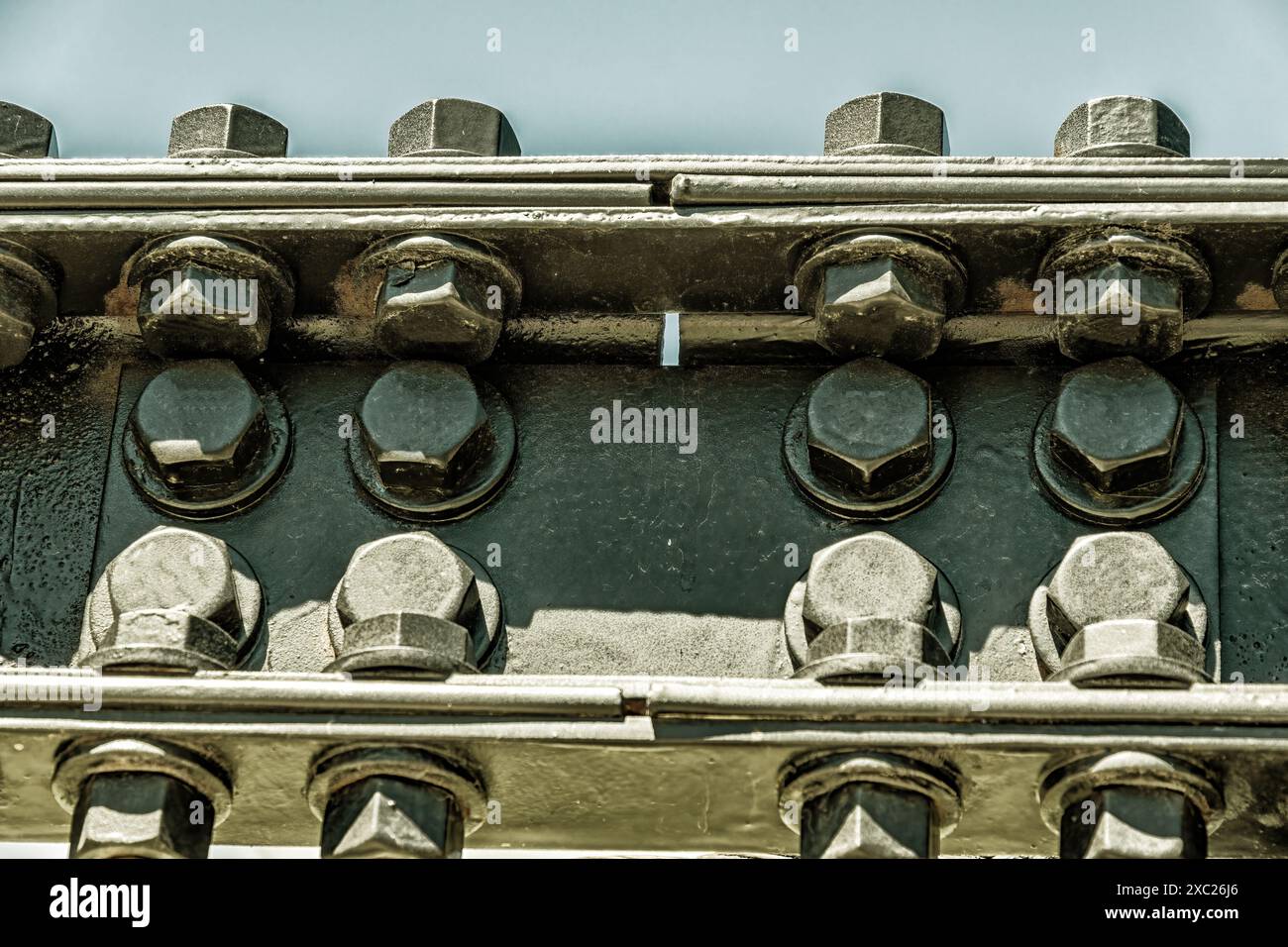 Nut bolt fastening system hi-res stock photography and images - Alamy
