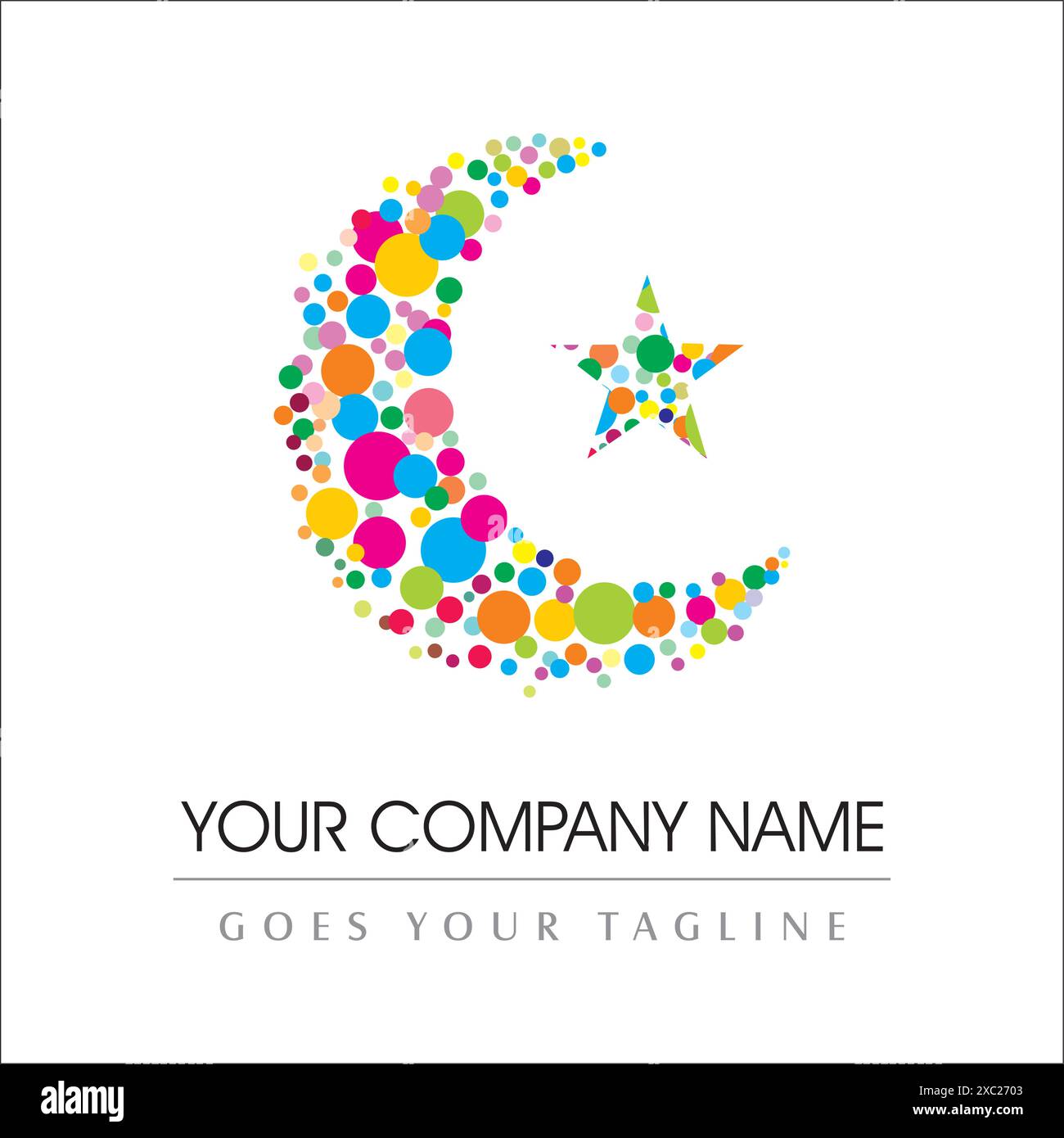 Colorful brand emblem hi-res stock photography and images - Alamy