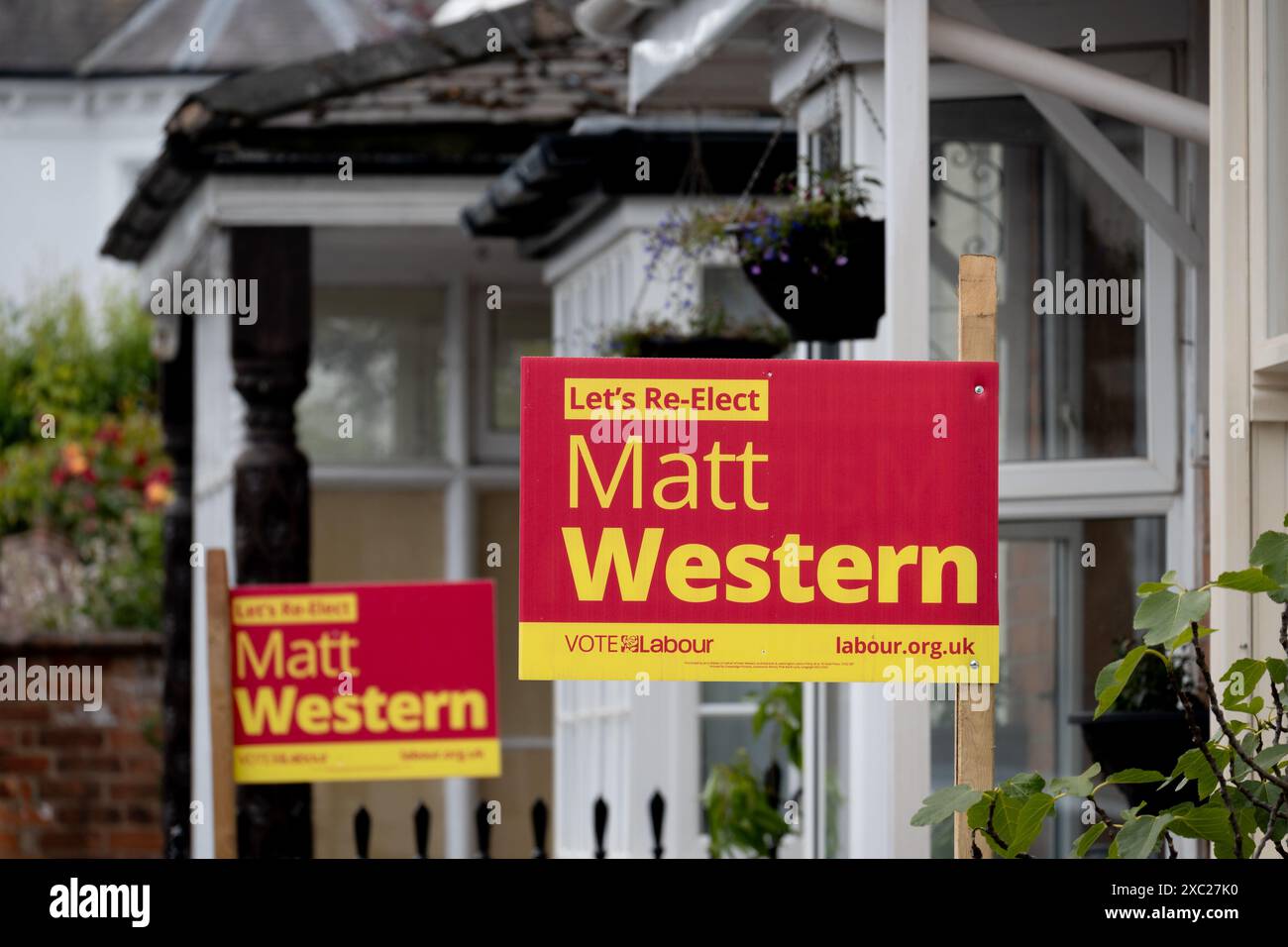2024 General Election posters, Matt Western, Labour, Warwick and ...
