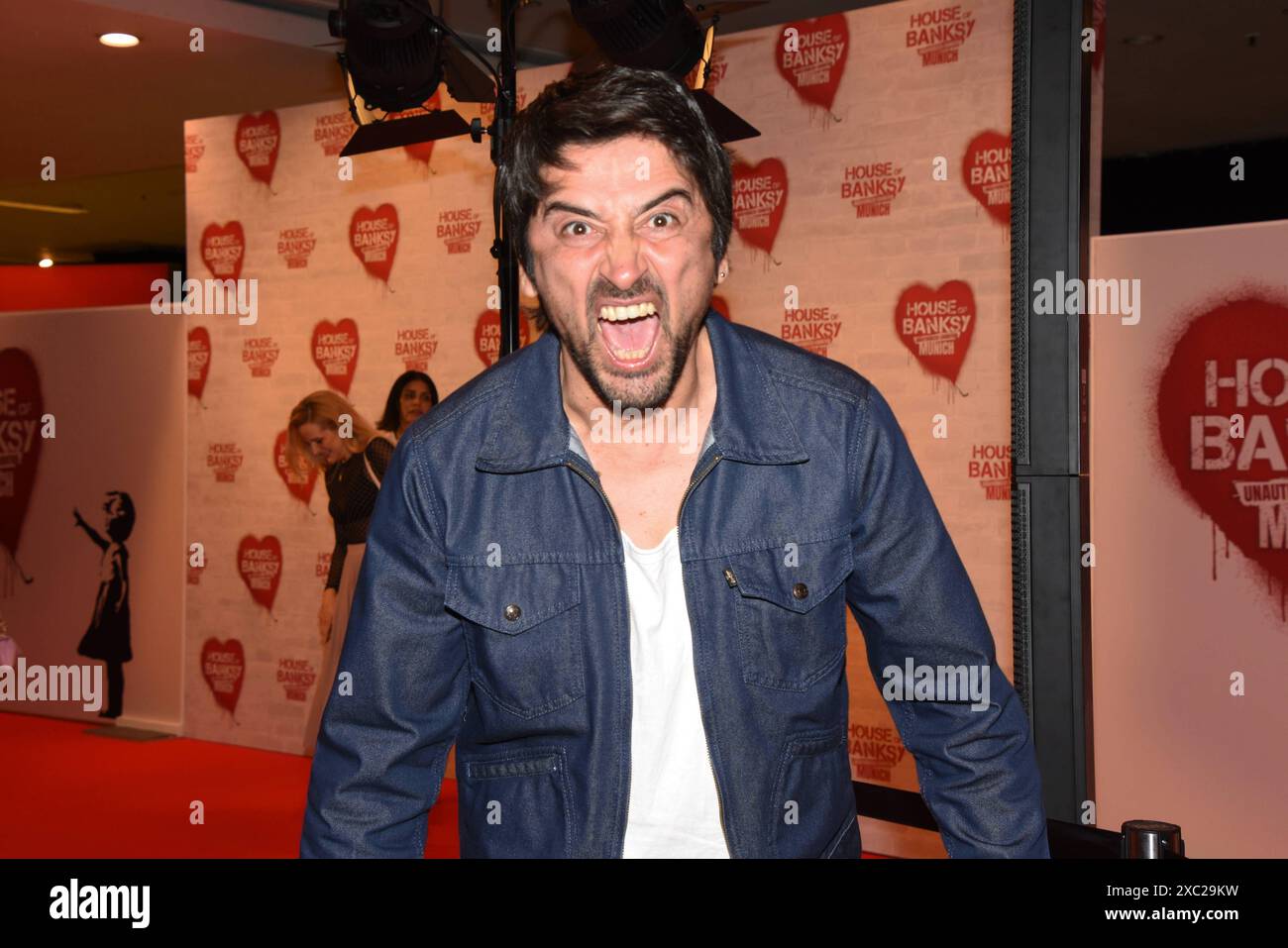 Adrian Can, Schauspieler Muenchen 13.06.2024 Galeria Kaufhof Stachus ...